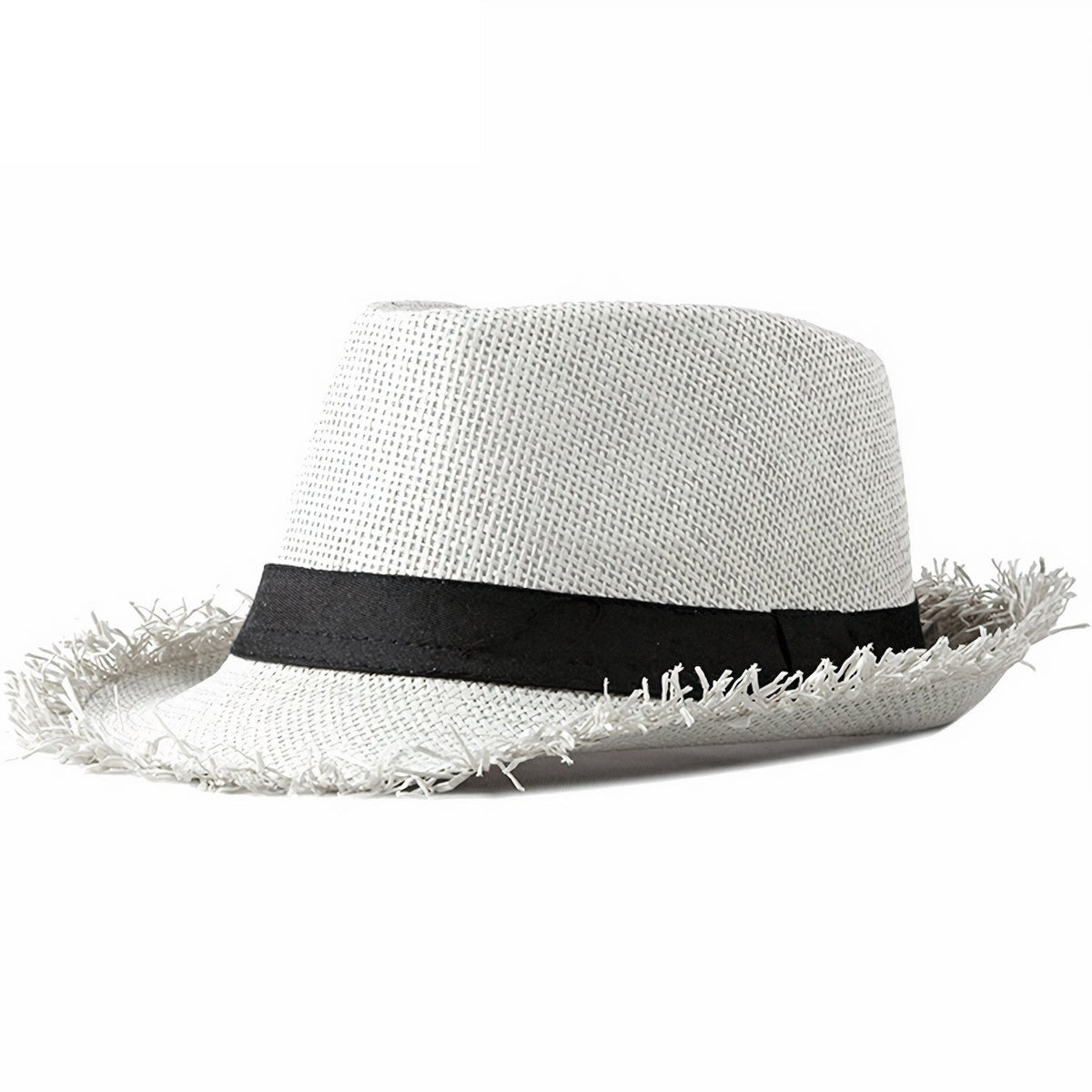 Distressed straw hat | Ahoa