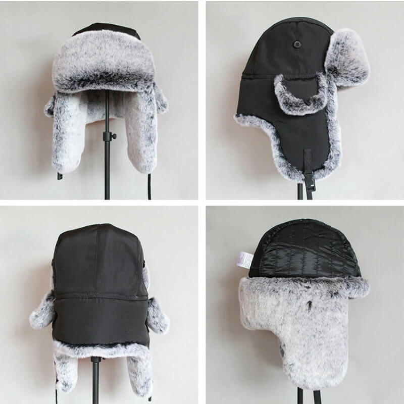 Fur Lined Trapper Hat | Ahoa