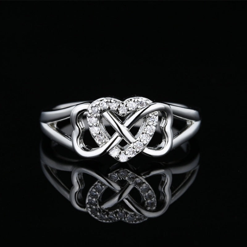 Infinity heart ring | Ahoa