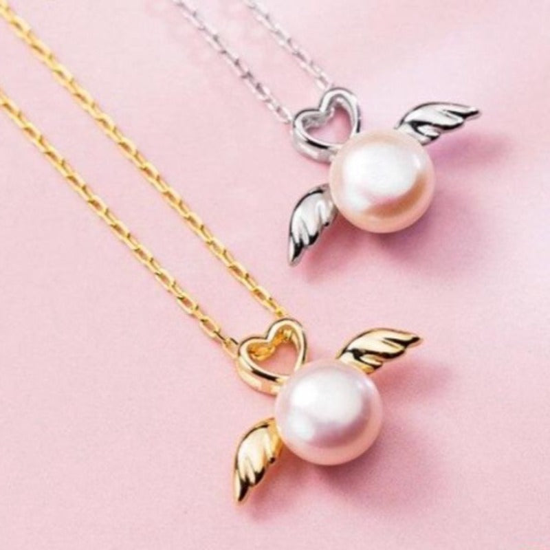 Pearl angel pendant | Ahoa