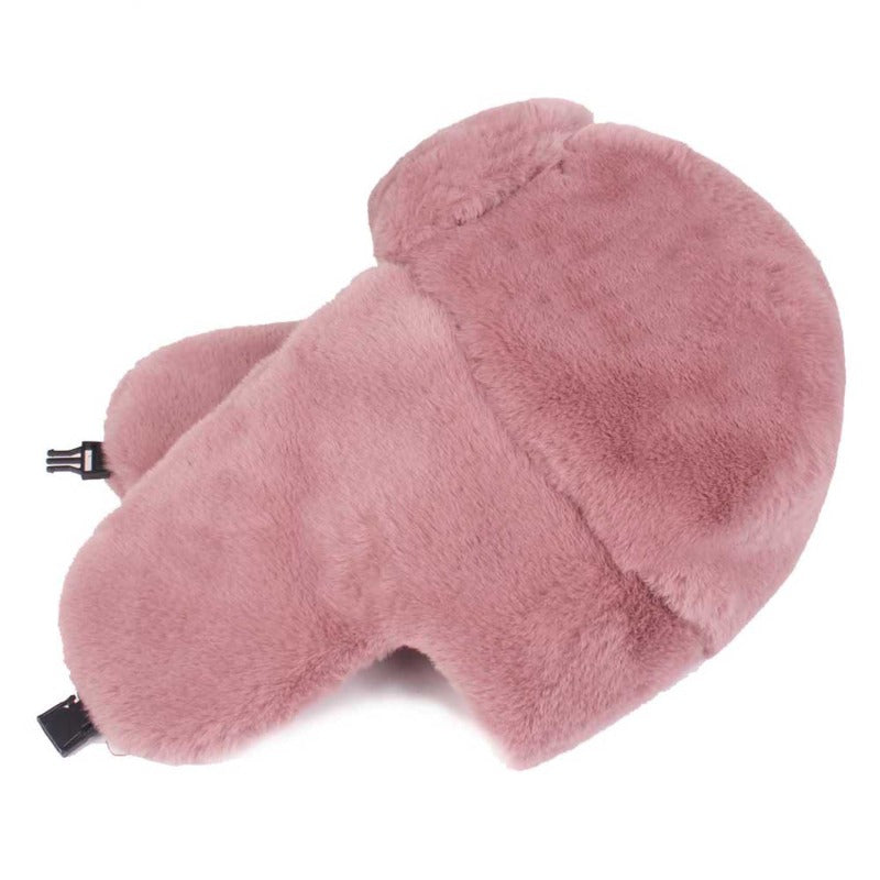 Pink fur hat | Ahoa